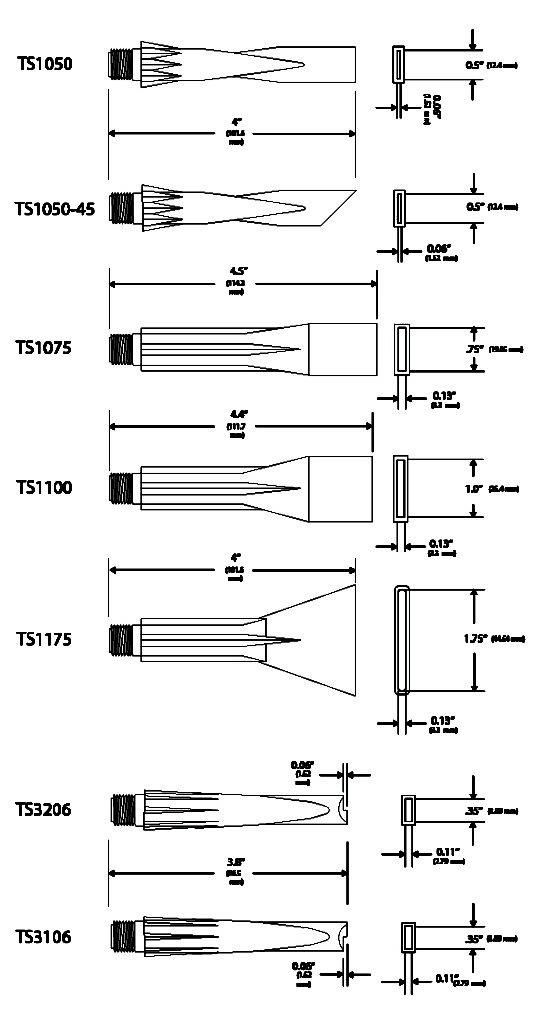 Techcon Specialty Nozzles